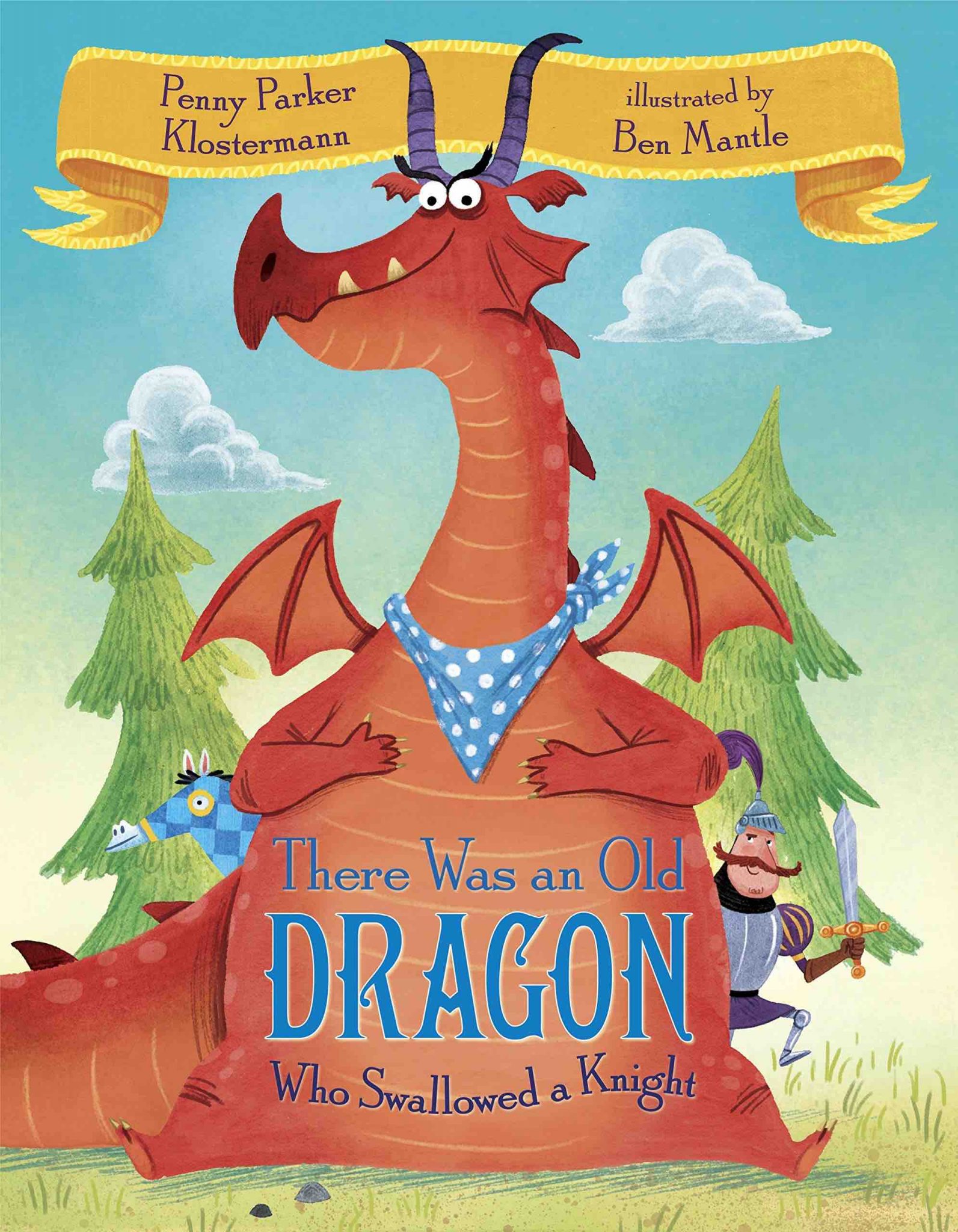 Old Dragon Who Swallowed a Knight now available as board book - www ...