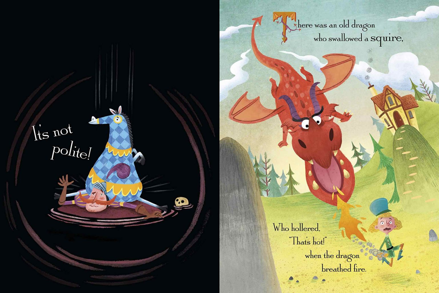 Old Dragon Who Swallowed a Knight now available as board book - www ...