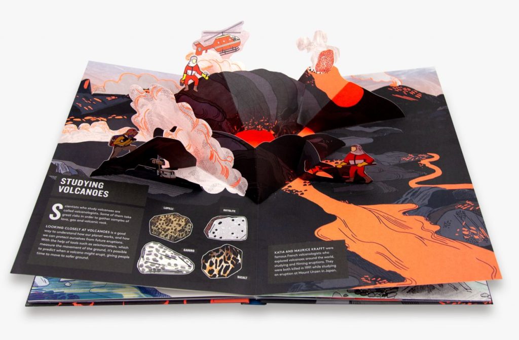 Pop-Up Volcano! is a 'wow' book for kids, adults - www.crackingthecover.com
