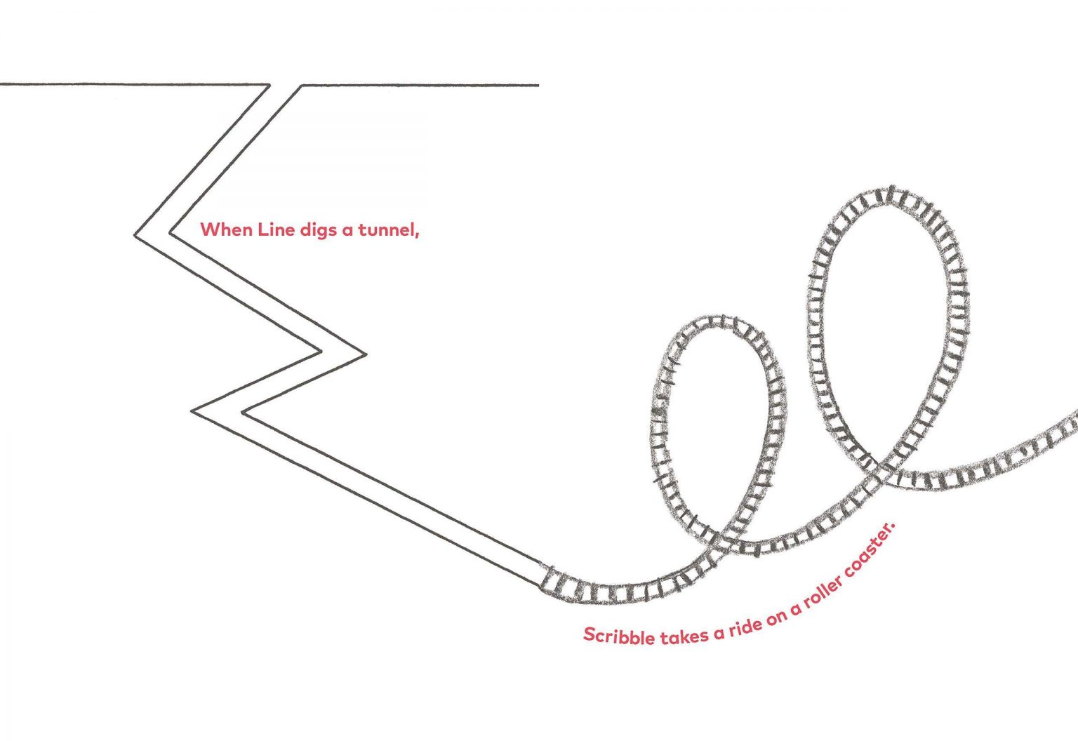 Mini Review: Line and Scribble explores differences - Cracking the Cover