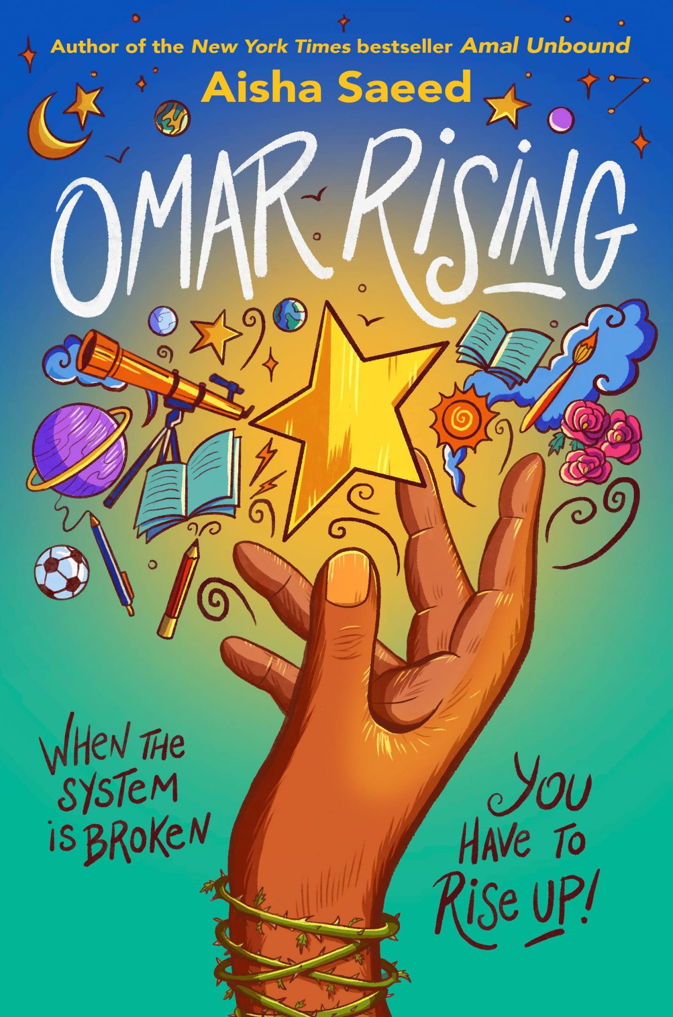Aisha Saeed's Omar Rising is excellent MG read - www.crackingthecover.com