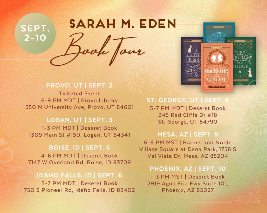 Sarah M. Eden raises the stakes in The Bachelor and the Bride - www ...