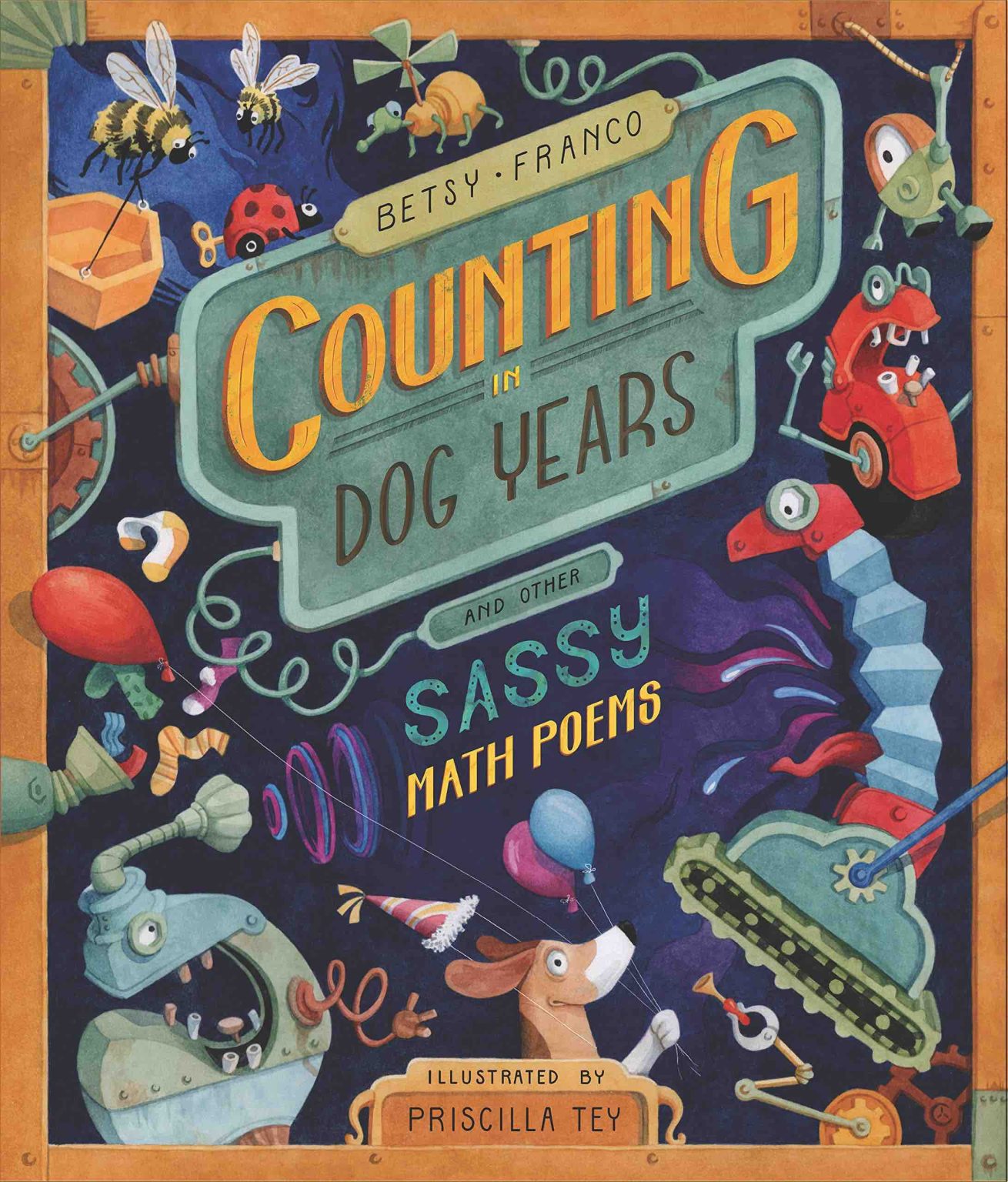 Math & Poetry collide in Betsy Franco's excellent Counting in Dog Years