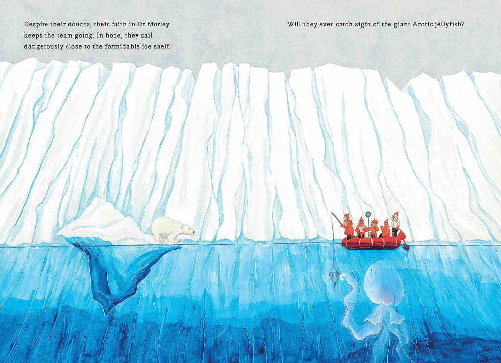 The Search for the Giant Arctic Jellyfish is a fantastic adventure
